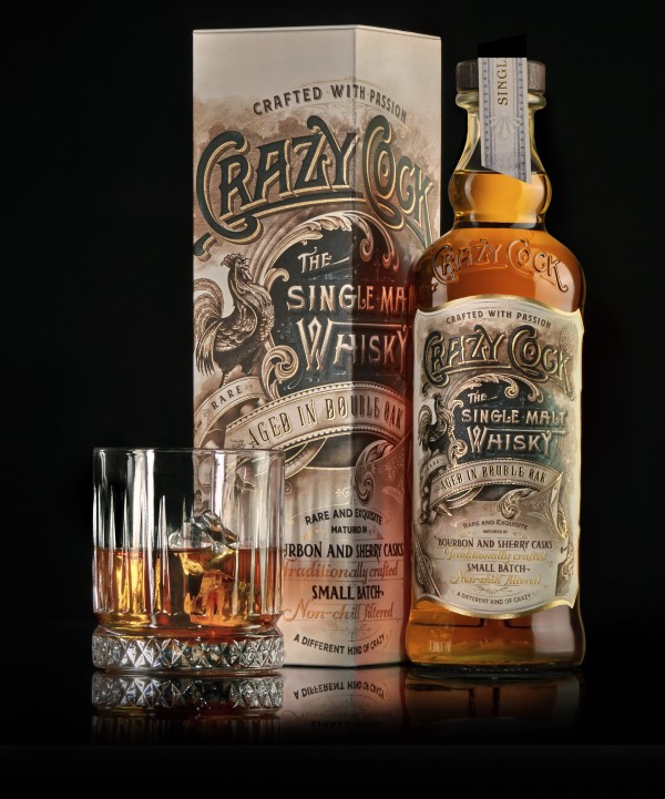 Crazy Cock Rare Aged In Double Oak | Crazy Cock The Single Malt Whisky